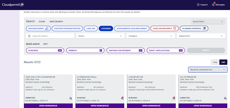 Online Licensing Software Cloudpermit